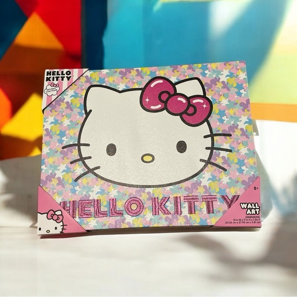 Hello Kitty | Accessories | Hello Kitty Wall Art For Kids Multicolor ...
